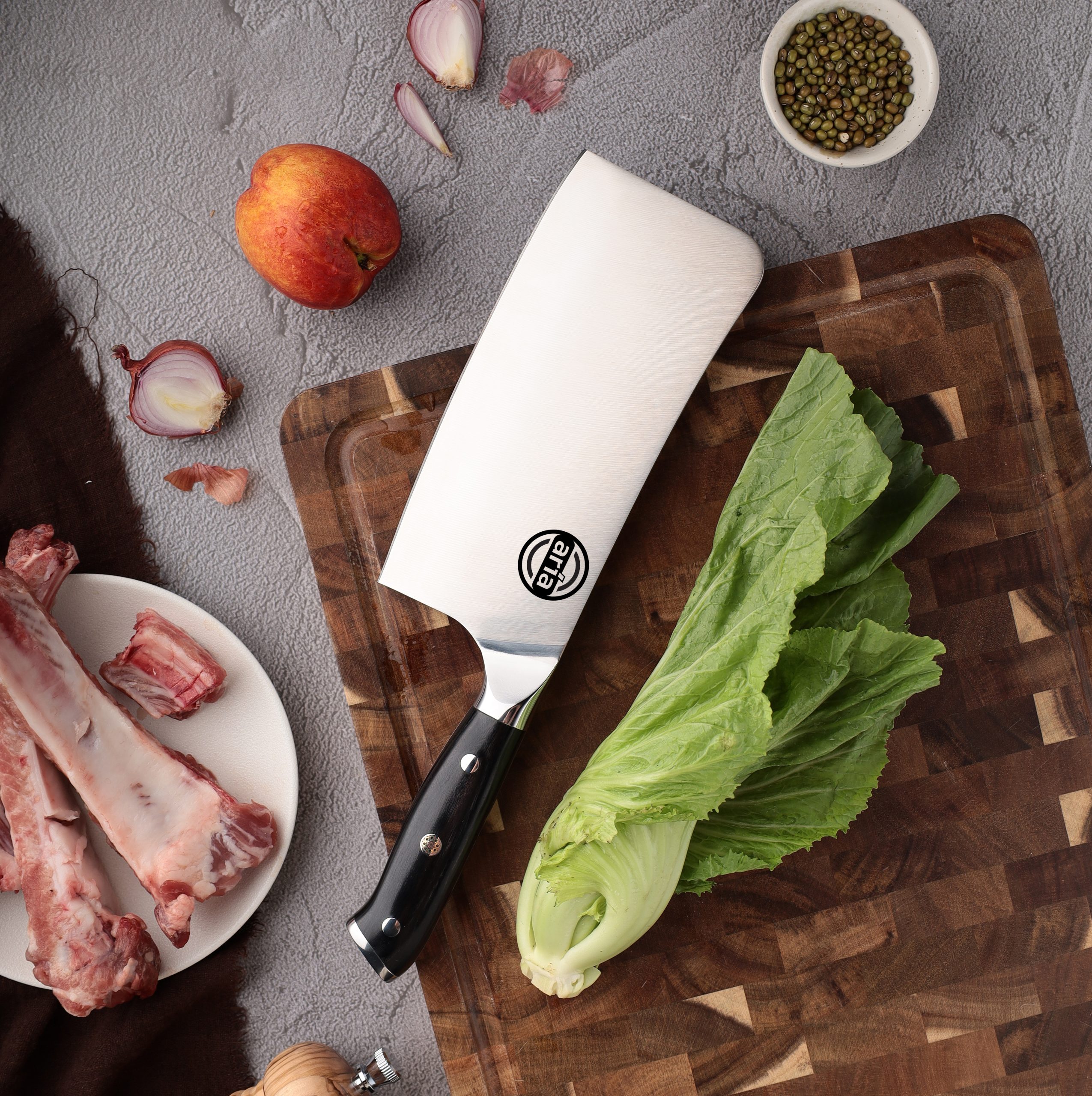 Onyx Butcher Knife | Aria™